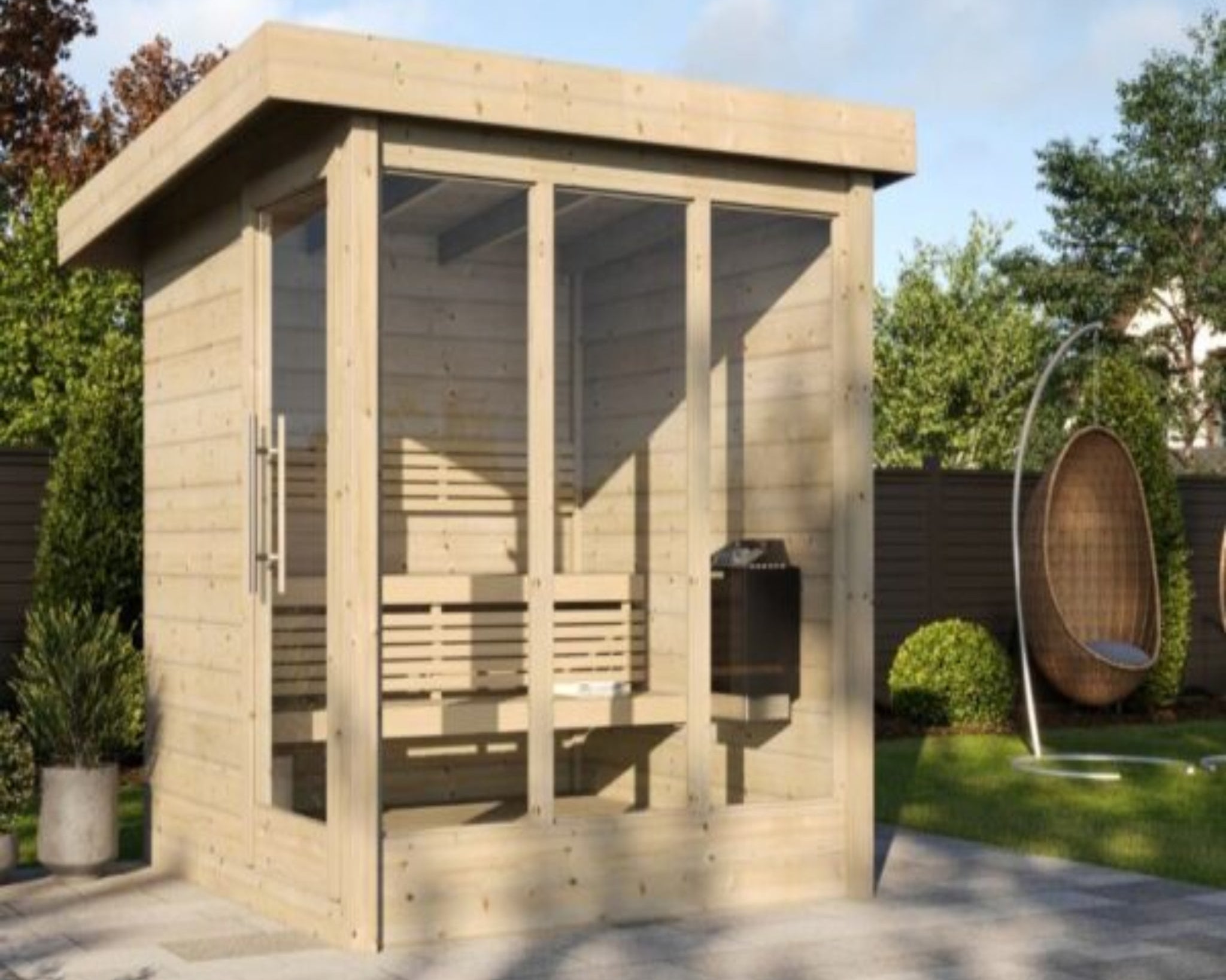 Clássica Exterior – Tecnosauna - Wellness and Spa